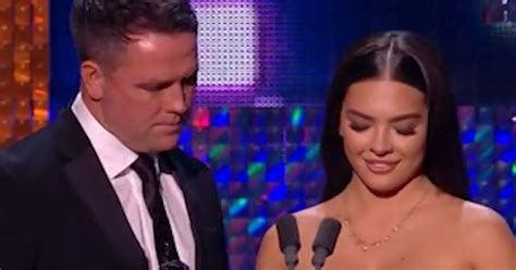 National Television Awards Michael Owen Overheard Giving Awkward