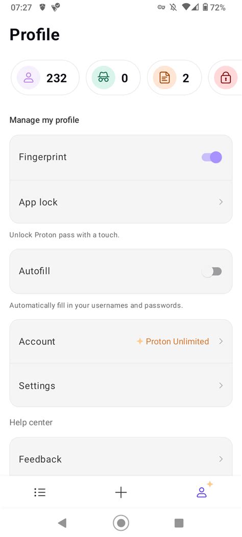Autofill Option Keeps Disabling Rprotonpass