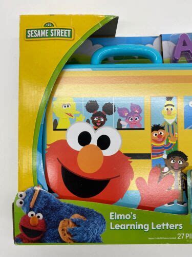 Sesame Street Elmos Learning Letters Activity Board Preschool Brand