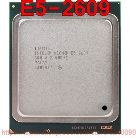 Intel Xeon CPU E5 2609 SR0LA 2.40GHz 4 Core 10M LGA2011 E5 2609 ...