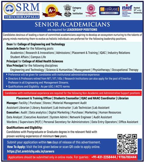 Srm University Facultyplus