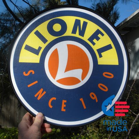 Lionel Model Train Logo As A Framed Round Poster Etsy