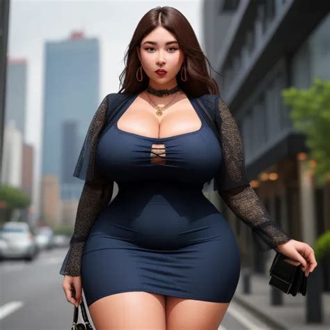 File Image Woman With Giant Huge But Huge Thick Thighs