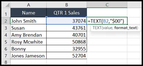 Add Dollar Sign In Excel Multiple Ways