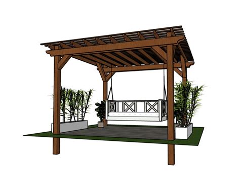 Pergola Plans 12x12 Tricityshedplans