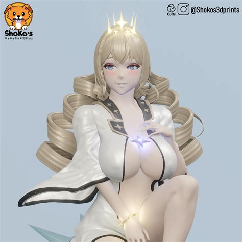 Archivo STL Crown Naked King NIKKE Goddess Of Victory Modelo