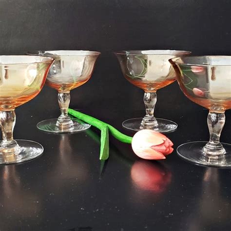 Iridescent Glassware Etsy