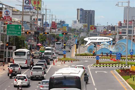 Pattaya Klang Underpass Tunnel