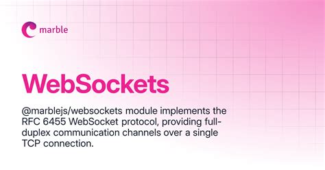 Websockets Marblejs