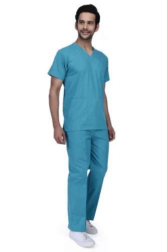 Dsv Light Teal Blue Male Scrub Suit At ₹ 900set Thousand Lights