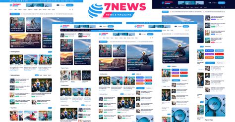 7News News And Magazine HTML5 Template TemplateMonster