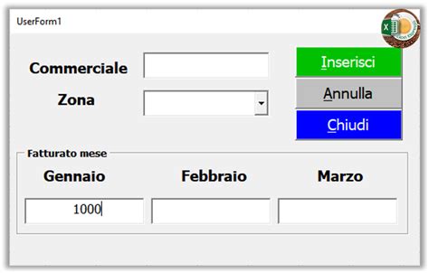12 Le Macro Con Excel User Form Parte 3 Di 3 Excel Espresso