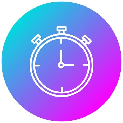 Premium Vector Stopwatch Vector Illustration Style