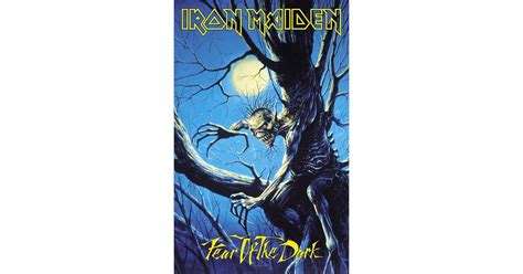 Iron Maiden Textile Poster Iron Maiden Fear Of The Dark Fáni