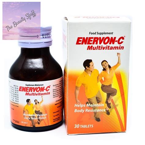 Jual Enervon C Botol 30 Tablet Multivitamin Imun Tubuh Shopee Indonesia
