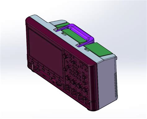 模拟和数字信号混合域示波器频谱分析仪 Step 模型图纸下载 懒石网