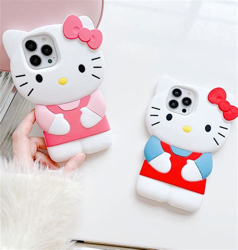 Free Shippinghello Kitty Phone Case Pinkred · Ocean Kawaii
