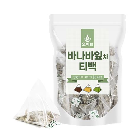 바나바잎 티백 바나바잎차 25개입 홈플러스 택배배송