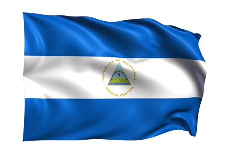 Escudo De Nicaragua Y Bandera De Nicaragua