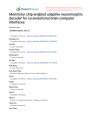 PDF Memristor Chip Enabled Adaptive Neuromorphic Decoder For Co
