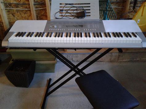 Best Casio Keyboard And Bench Model Wk 225 Bought At Costco For Sale