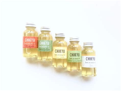 Bath And Body Oil Mini Collection Sampler Set Chikyuskincare Com