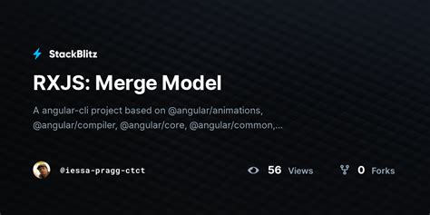 Rxjs Merge Model Stackblitz