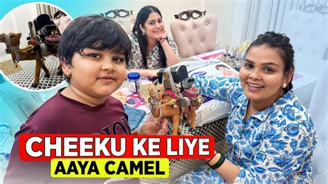 Chiku Ke Liye Aaya Dubai Se Camel Chiku Malik Vlogs Youtube