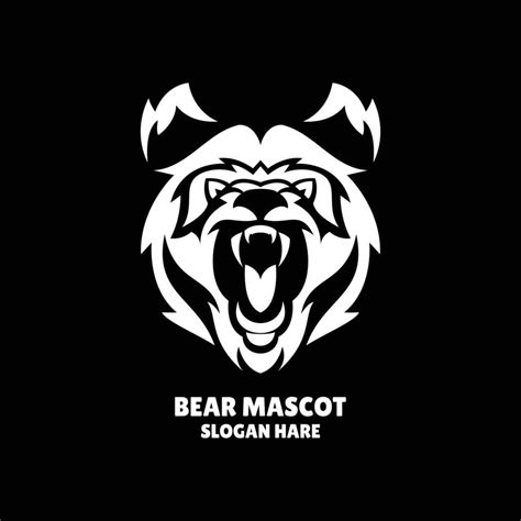 Bear Silhouette Logo Design Illustration 39330952 Vector Art At Vecteezy