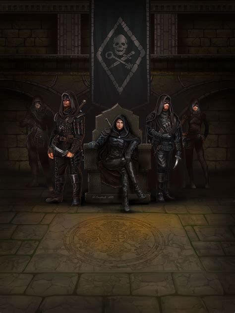 Artstation Thieves Guild Igor Solovyev Fantasy Character Design