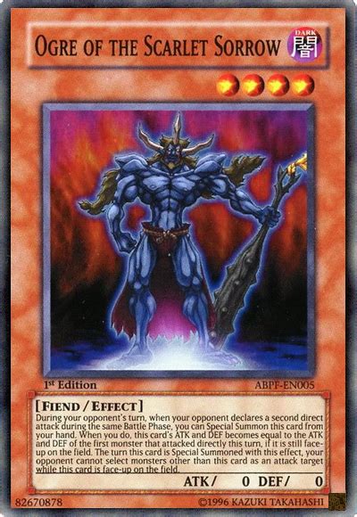 Ogre Of The Scarlet Sorrow Yu Gi Oh Wiki Fandom