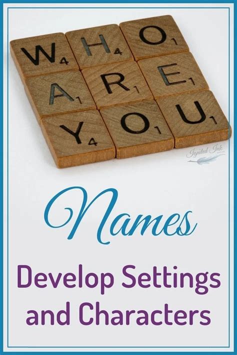 How Names Can Help You Develop Your Characters And Setting — Read Blog