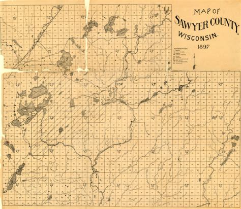 Sawyer County Plat Map Alanna Leontyne