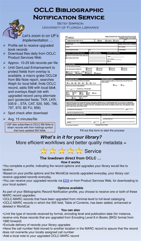 Whats In It For Your Library The Lowdown Direct From OCLC Ppt