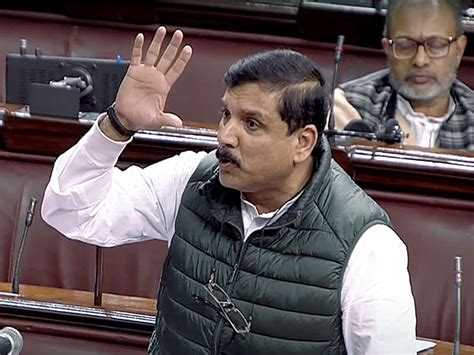 Aap Mp Sanjay Singh Suspended From Rajya Sabha For Remainder Of Monsoon