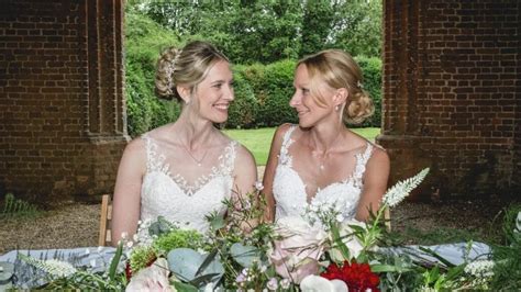 Laura And Sarahs Real Life Wedding Country House Weddings
