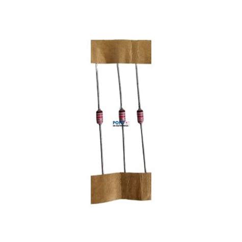 Resistor 1K5 1/2W 10% - Ponto da Eletrônica