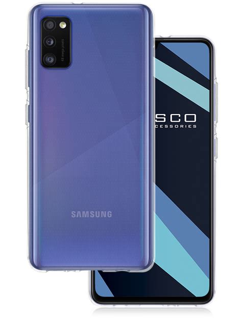 Качественный силиконовый чехол Rosco для Samsung Galaxy A41 Самсунг