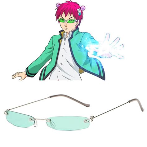 Anime The Disastrous Life Of Saiki K Cosplay Props Saiki Kusuo Glasses