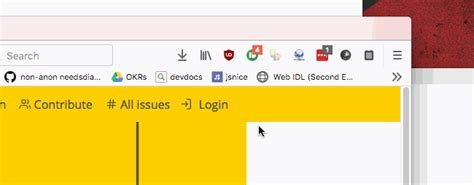 Top Navbar Jump When Logging In Out · Issue 2248 · Webcompat