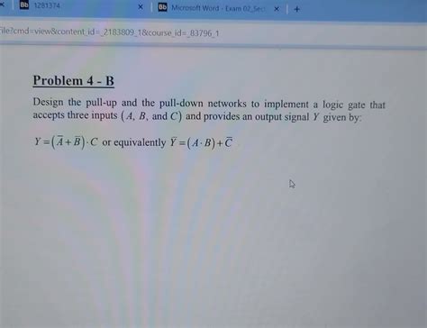 Solved 1 Draw The Ac Equivalent Circuit Using The π