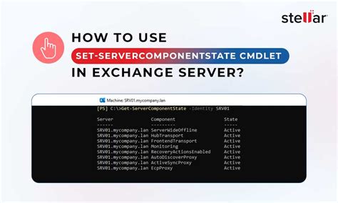 How To Use Set ServerComponentState Cmdlet In Exchange Server