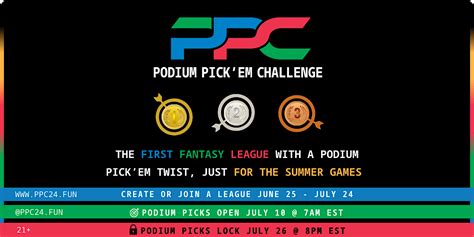 2024 Podium Pickem Challenge Santa Fe June 25 To July 25