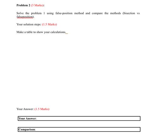 Problem 2 3 ﻿markssolve The Problem 1 ﻿using