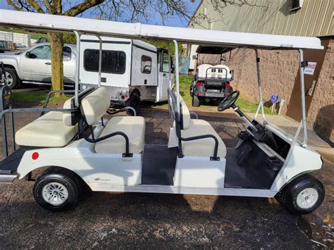 2016 Club Car Villager 6 Passenger Gas Ohio Golf Cart Utility