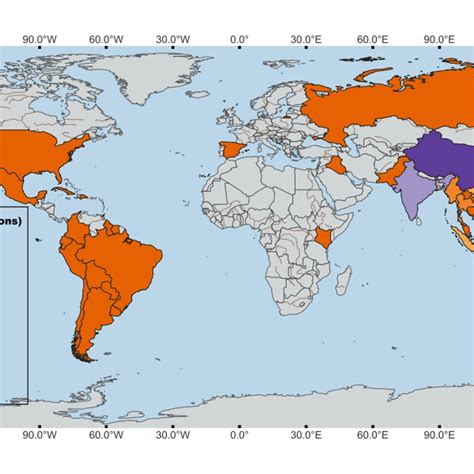 Global Distribution Of Apple Snail P Canaliculata And P Maculata