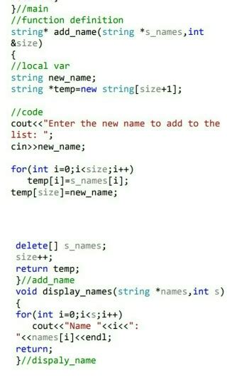 Solved This Is Chapter Pointers And Dynamic Array Chegg