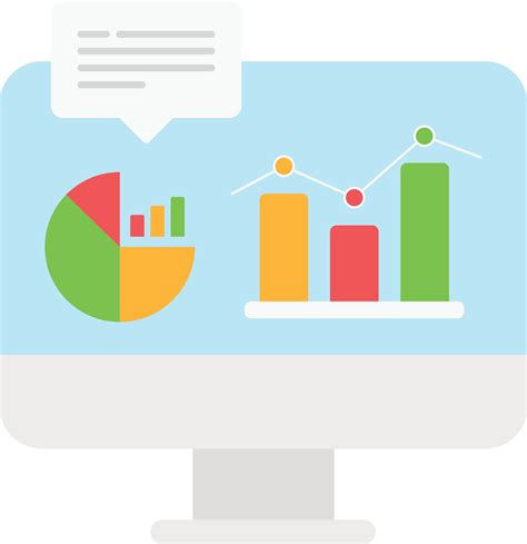 Interactive Display Analysis Vector Illustration 14416822 Vector Art At