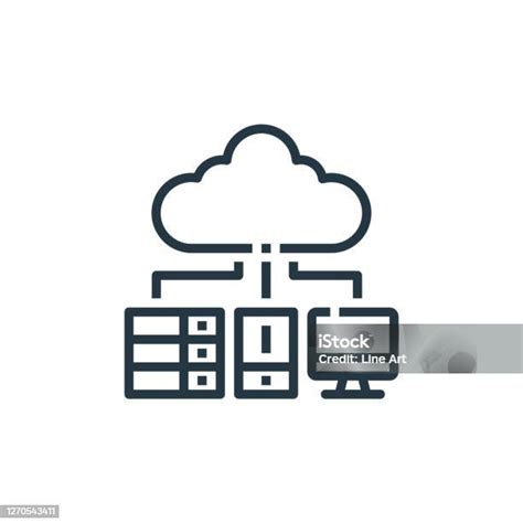 사무실 개념에서 저장소 아이콘 벡터입니다 스토리지 편집 가능한 스트로크의 얇은 선 그림입니다 웹 및 모바일 앱 로고 인쇄