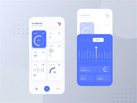 Health Tracking App By Dibbendo Pranto